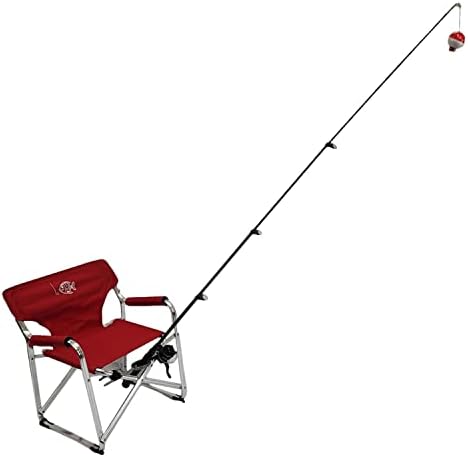 Amazon.com: Tuscany Pro Fishing Chair Small Size with Rod Holder ...