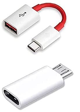 H.M- V8-TYC Type-C to Micro USB Adapter + Type-C OTG Adapter for ZTE ...