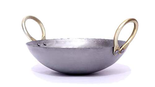 Buy Hutwalas Original Iron, Loha/Lokhand Kadhai, 2 L, 9 Inch/23 cm ...