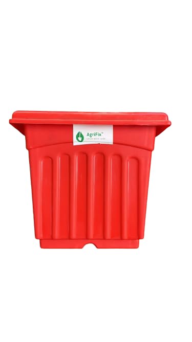 AgriFix Plastic Gamla 8 inch Plant Pots Suitable Planters, Terrace ...