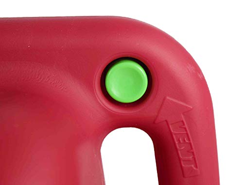 Fuelworx Red 2.5 Gallon Stackable Fast Pour Gas Fuel Can CARB - Want It All