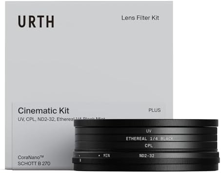 Amazon.com : Urth 77mm Cinematic 4-in-1 Lens Filter Kit (Plus) - UV ...