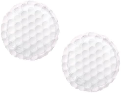 Amazon.com: LOONBALLOON Golf PGA Tees Ball White Dimples Golf Club PGA ...