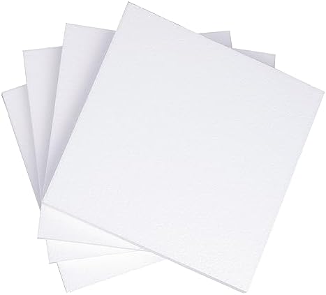 Amazon.com: Silverlake 10x10x1 Craft Foam Squares for Styrofoam Board ...