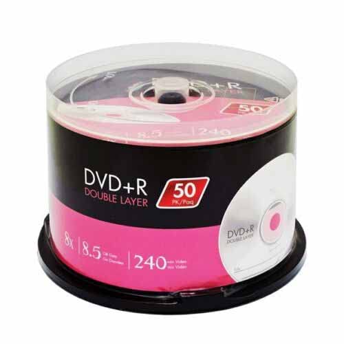 Premium Brand DVD+R DL 8X 240 Minute Pack of 50 : Amazon.in: Computers ...