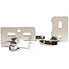 Snap Closing Semi-Concealed Hinges - Nickel (Pair) - 1/4 Overlay ...