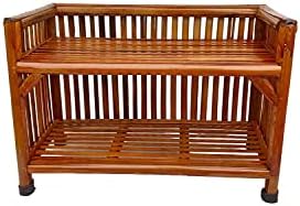 BCF Bamboo Craft Wooden Bamboo Cane Medium Size (Bait) Strong Shoe Rack ...