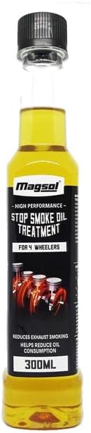 Magsol 4W Stop Smoke Oil Treatment Premium | Universal use for Petrol ...