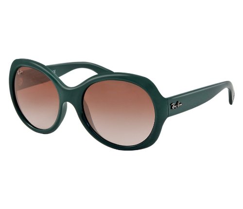 Ray-Ban Round Sunglasses (Poly Grey Gradient) (RB4191|601/8G|57 ...