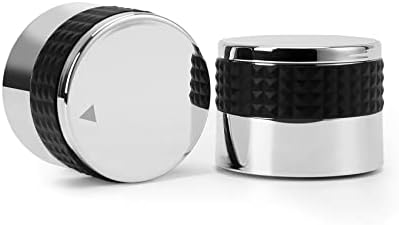 Amazon.com : onlyfire Gas Grill Control Knobs, Chrome Plated Plastic Burner Knobs Replacement ...
