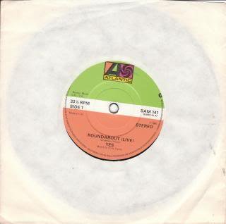 Amazon.com: Yes - Roundabout Live - 7 inch vinyl / 45: CDs & Vinyl