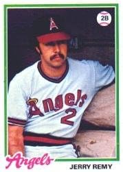 Amazon.com: 1978 Topps Baseball Card #478 Jerry Remy : Collectibles ...