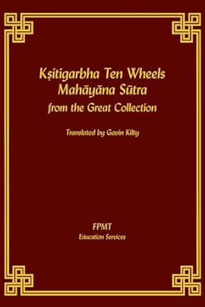 Amazon.com: Kshitigarbha Ten Wheels Mahayana Sutra from the Great ...