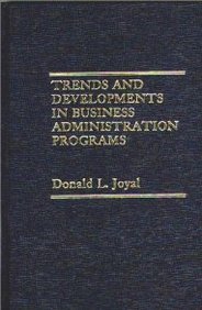 Amazon.com: Trends and Developments in Business Administration Programs ...