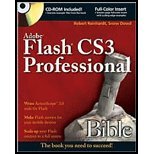 Adobe Flash Cs3 Professional Bible (07) by Reinhardt, Robert - Dowd, Snow [Paperback (2007 ...