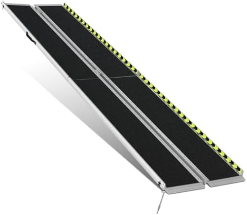 Amazon.com: DNA MOTORING 10FT Portable Wheelchair Ramp, Non-Skid ...