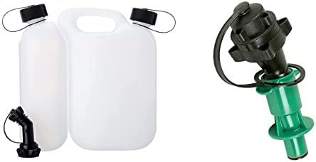OREGON Economic Combi-Can, 5 + 3 litres, Dual Cans for Fuel and Chain ...