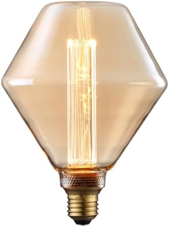 ESCENA Angular Aesthetics Series LED Decorative Light Bulb, Pumpkin ...