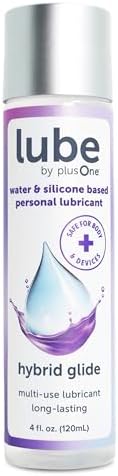 Amazon.com: plusOne Hybrid Glide Personal Lubricant, Silicone & Water ...