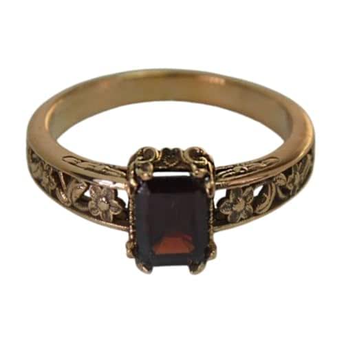 Amazon.com: SilverDia 2 Ct Emerald Ruby Dimond Gorgeous Retro Antique ...