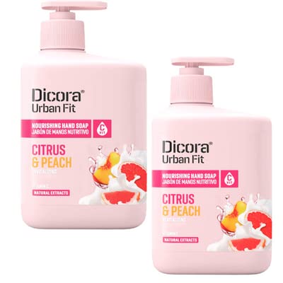 Amazon.com : Dicora Urban Fit Citrus and Peach Bath Hand Soap Body Wash ...