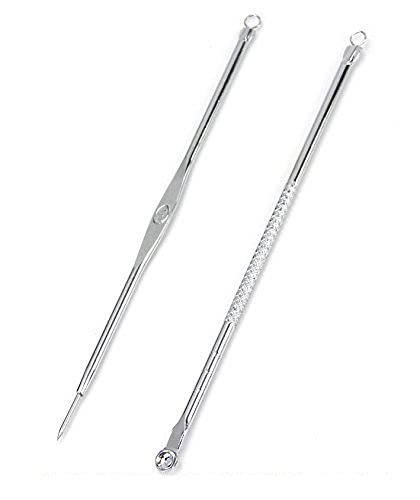 Amazon.com: 2 Professional Comedone Needle Extractor Blackhead Remover ...