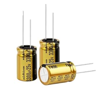 10Pcs Speaker Audio Filter Capacitor Audio Aluminum Electrolytic Capacitor for Audio HiFi ...