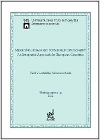 Measuring human and sustenable development: an integrated approach for ...