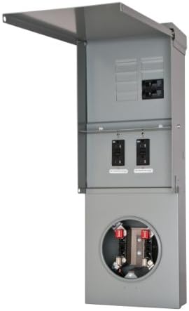 Siemens TL77NT Talon Temporary Power Outlet Panel by with Two 20a ...