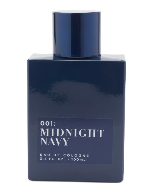 Amazon.com : NEW Tru Fragrance 001 Midnight Navy Eau De Cologne 3.4 Fl ...