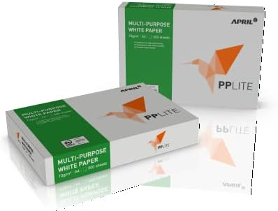 PPLITE Pp Lite A4 Copier Paper (Combo Pack Of 2 Reams_70 Gsm_2X500 ...