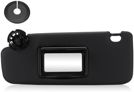 Amazon.com: Left Drivers Side Black Sun Visor Fit for Chevrolet Chevy ...