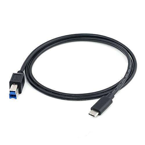 2X(Micro USB 3.1 Type C Male to Standard Type B USB 3.0 Male Data Cable ...