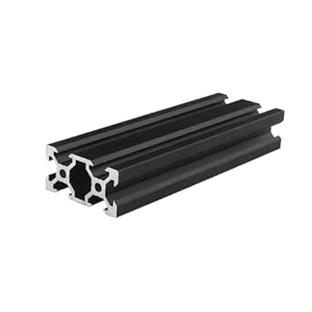 Aluminum Extrusion 1pcs/2pcs/4pcs 100-1000mm 2020 2040 Black T-Slot ...