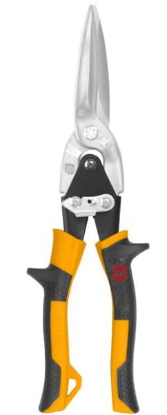 THS 10 Inch 250MM Aviation Tin Snips, Straight Cut, Heavy Duty Metal ...