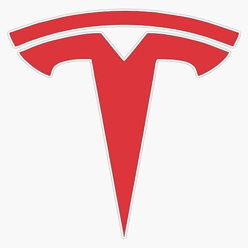 Amazon.com - Tesla Logo Sticker Bumper Sticker Vinyl Decal 5"