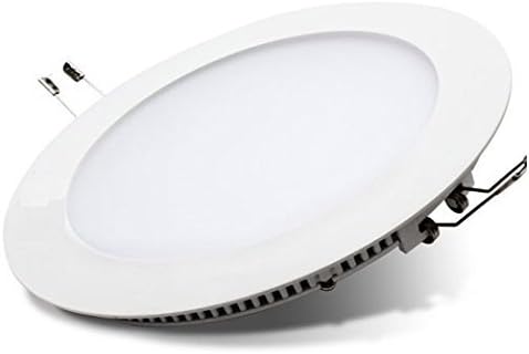 18W LED Round Recessed Ceiling Flat Panel Down Light Ultra Slim Lamp ...