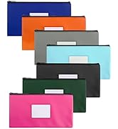 Amazon.com: NICKANG 3 Pack Mini Bank Money Bag for Cash, 8.3" x 4.5 ...