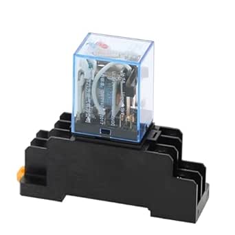 MY2J HH52P AC 12 24 110 220V Coil General Purpose Power Relay 8Pin 10A 240VAC/28VDC w Socket ...