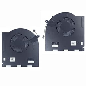 Fleshy Leaf CPU+GPU Cooling Fan Replacement for Dell Alienware M17 R3 ...