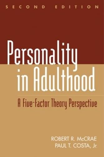 Amazon | Personality in Adulthood: A Five-Factor Theory Perspective ...