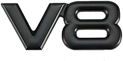Amazon.com: DSYCAR V8 Emblem Car Sticker 3D Metal Adhesive V8 Truck Car ...