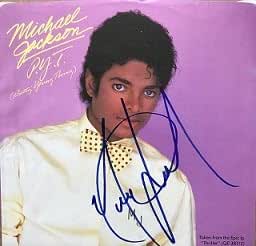 Michael Jackson LP Autograph with Certificate of Authenticity at Amazon ...