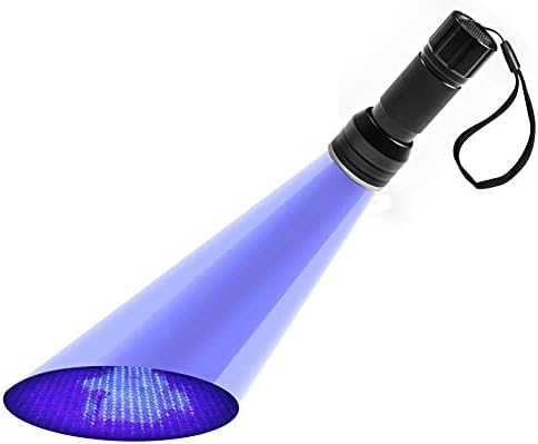 eDUST Super Bright 395nm UV Torch - 21 LEDs Ultra Violet Light ...