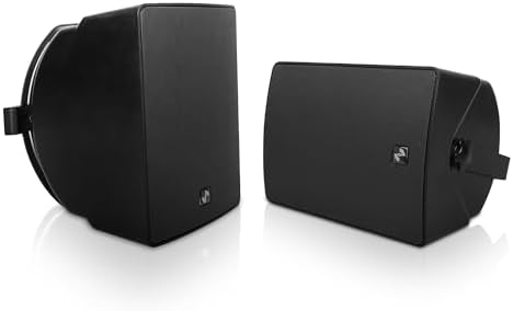 Amazon.com: Sound Town Pair of 8" Weather-Resistant Surface-Mount ...