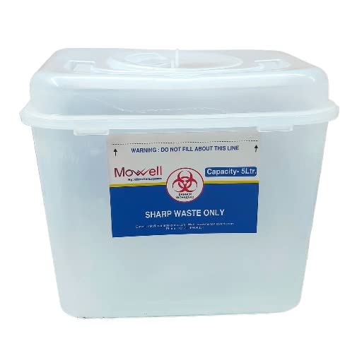 Mowell Sharps Containers | Biohazard Needle and Syringe Disposal ...
