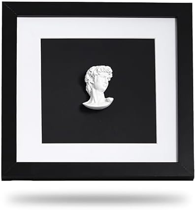 Amazon.com: Milnnie 9×9" Modern Luxury David Frame Art Decor ...