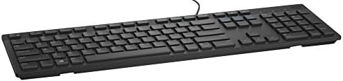 Amazon.com: Amazon Basics Wired Keyboard, Full-Sized, QWERTY Layout ...