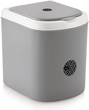 PUTHAK Plastic Small SwingLid Trash Bin, Multi-Use Dustbin For Study ...