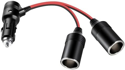 Amazon.com: Car cigarette lighter splitter, 12v splitter adapter for ...